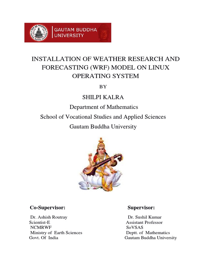 WRF Installation | PDF | Operating System Technology | System Software