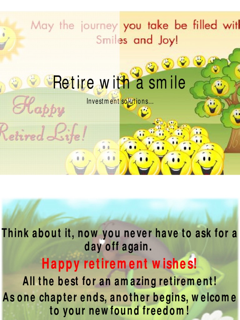 Retire With A Smile Retire With A Smile: Investment Solutions ...