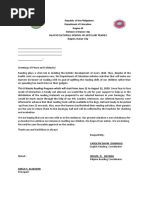 Request Letter For Benchmarking | PDF