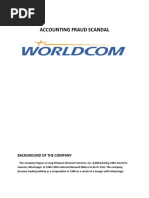 The Rise and Fall of WorldCom - Story of A Scandal | PDF | Business | Corporate Law