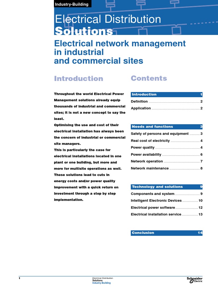 Solutions: Electrical Distribution | PDF | Computer Network ...