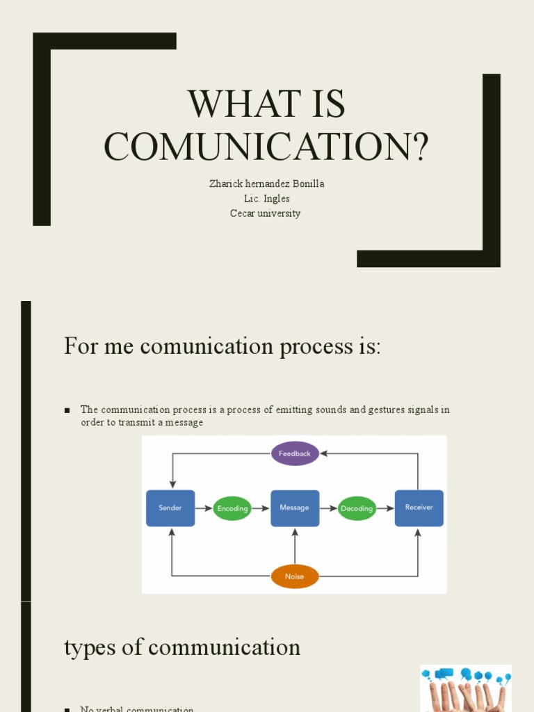 What Is Comunication | PDF