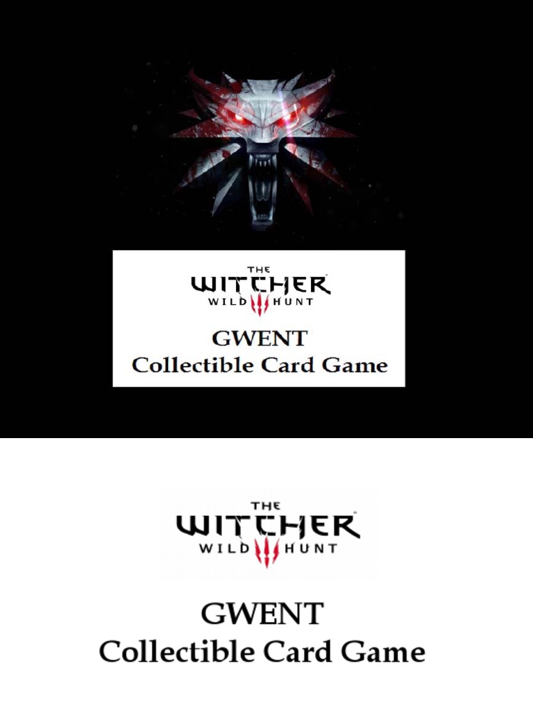 Gwent Collectible Card Game | PDF | Playing Cards | Betting In Poker