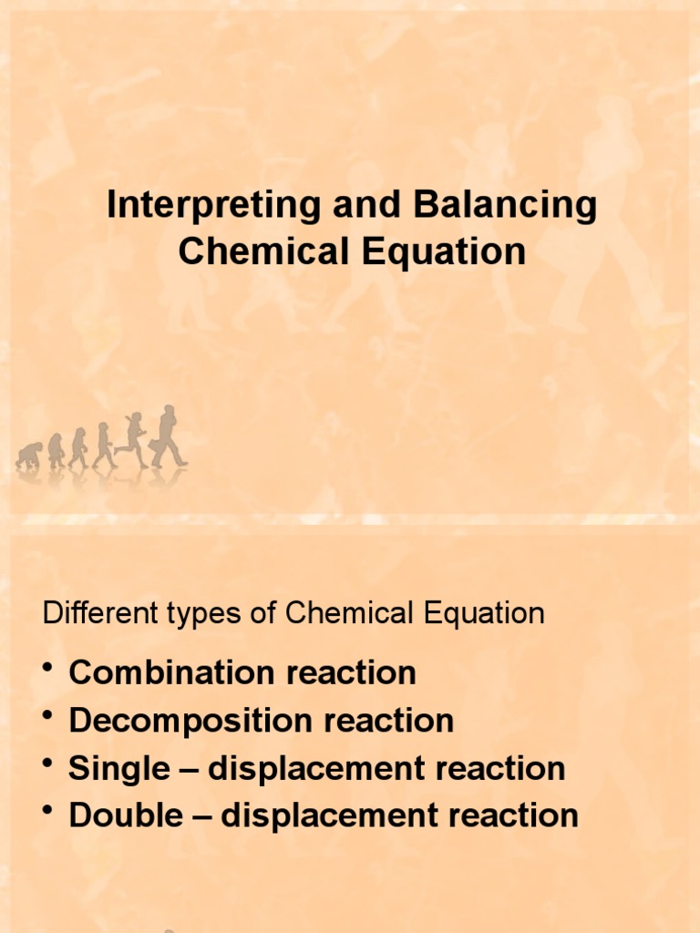 Interpreting and Balancing Chemical Equation | PDF | Mole (Unit) | Oxide