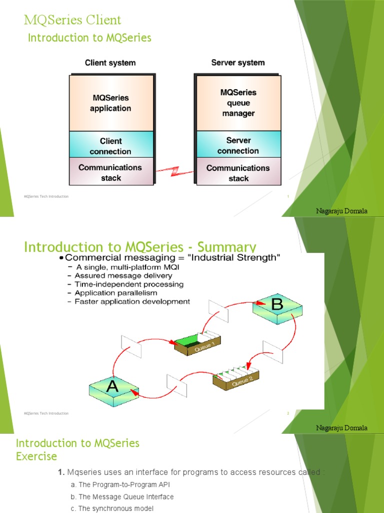 MQ Series PPT 05 | PDF