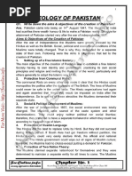 Class 12 Pakistan Studies Notes PDF | PDF | Pakistan | Muhammad Ali Jinnah