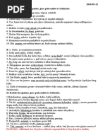 Nosiniu Raidziu Rasymas Zodziu Saknyje - Taisykles - Pask. | PDF