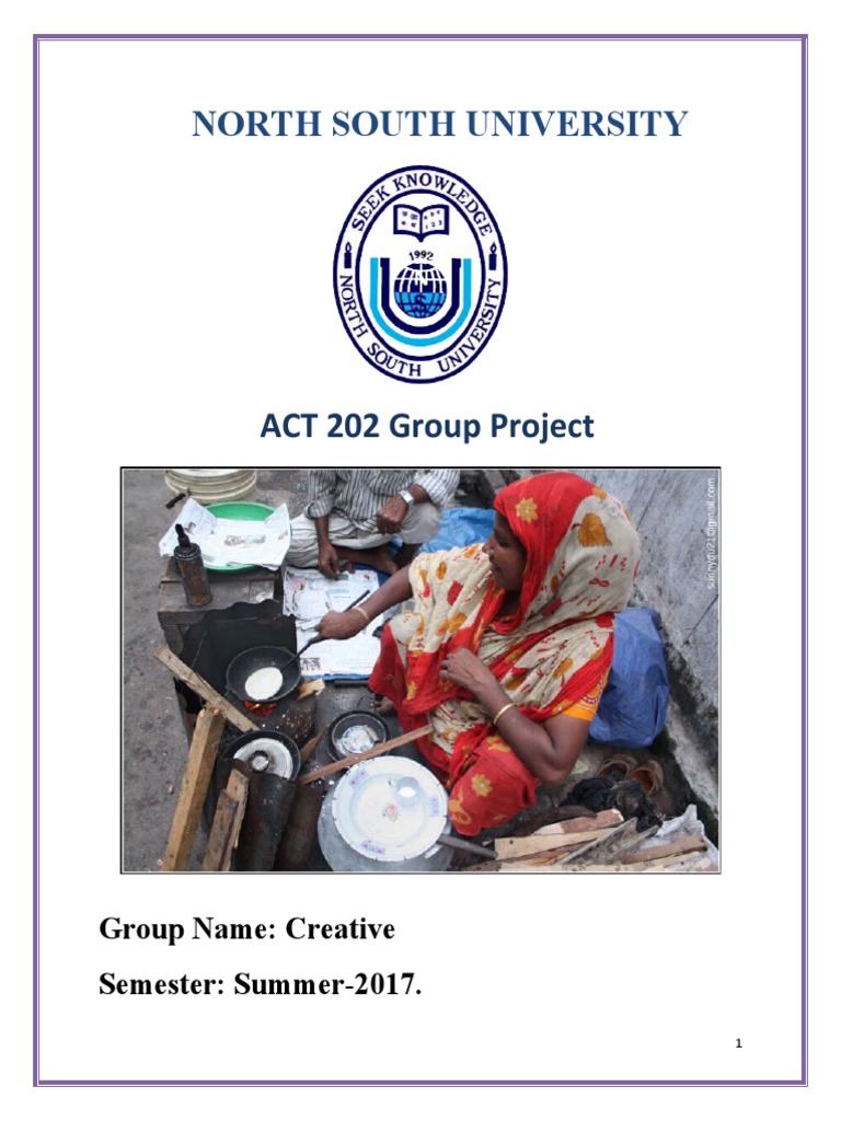 ACT-202 Group Project | PDF | Management Accounting | Business Economics