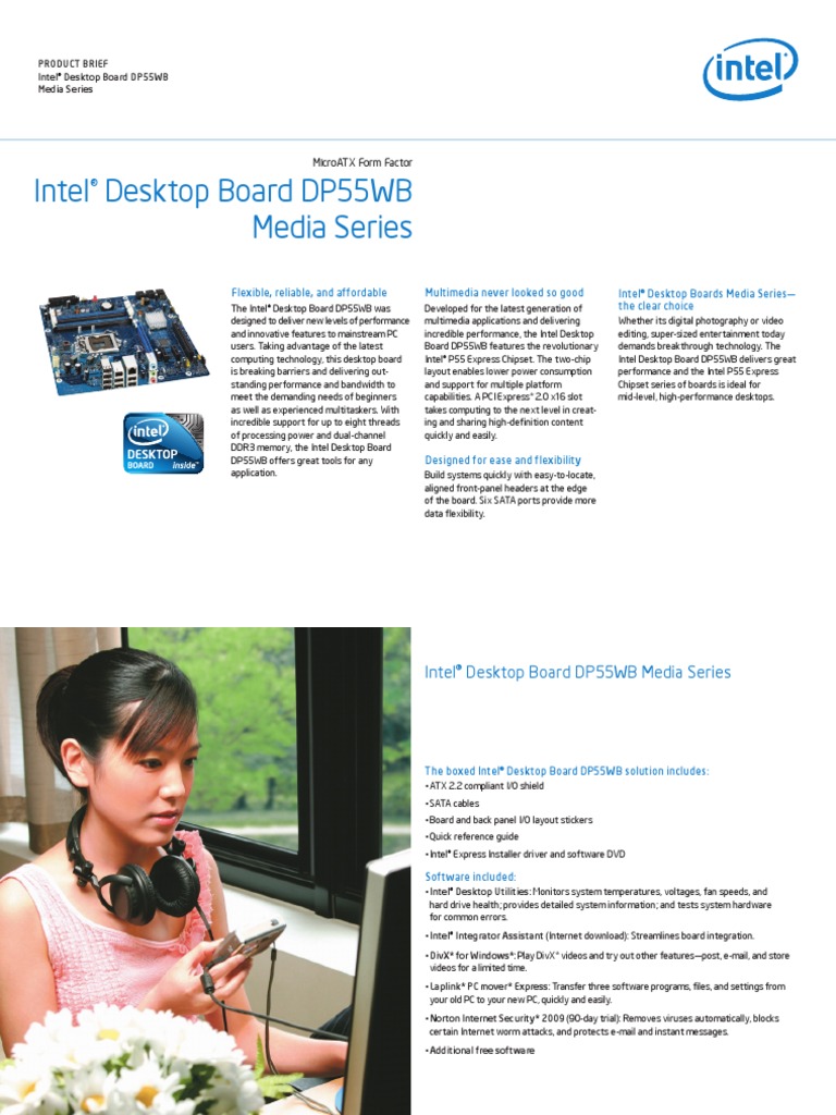 DP55WB | PDF | Intel | Bios