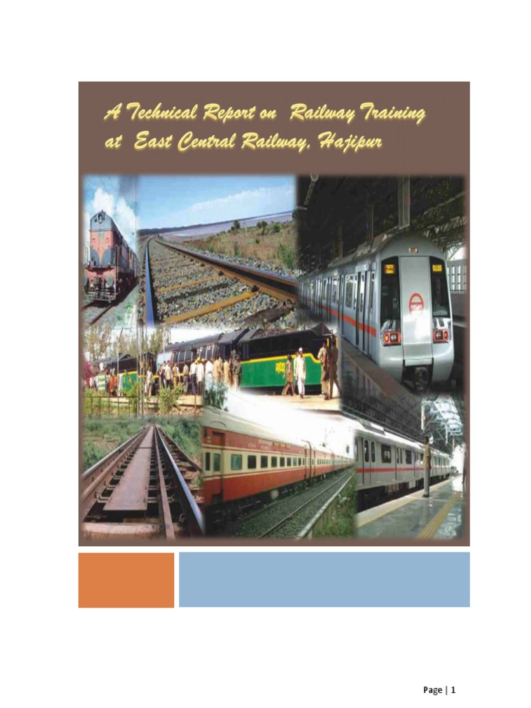 Training Report On Telecommunication and Signal Indian Railways | PDF ...