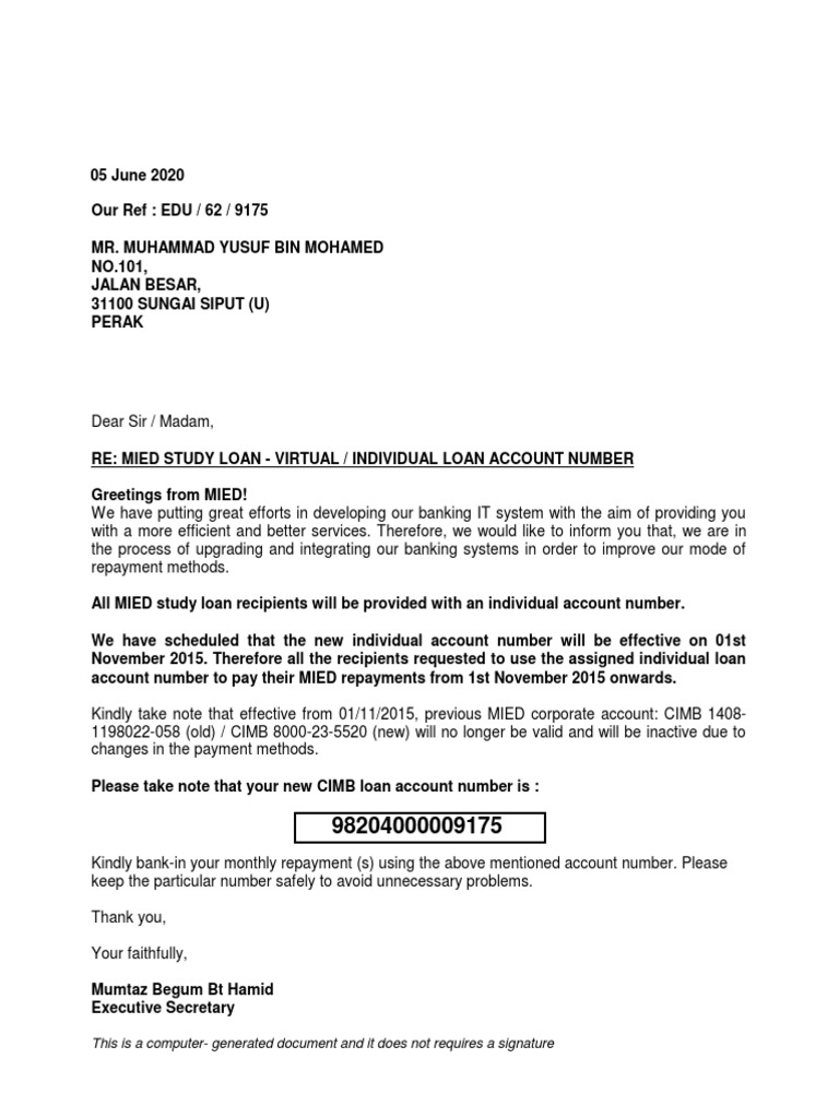 This Is A Computer-Generated Document and It Does Not Requires A ...