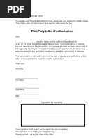 Template Emudhra Authorization Letter PDF | PDF