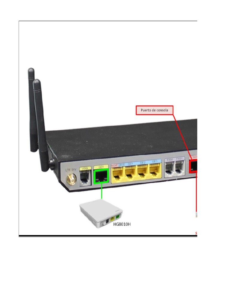 Configuración del Router Huawei AR129 | PDF | Dirección IP | Protocolos ...