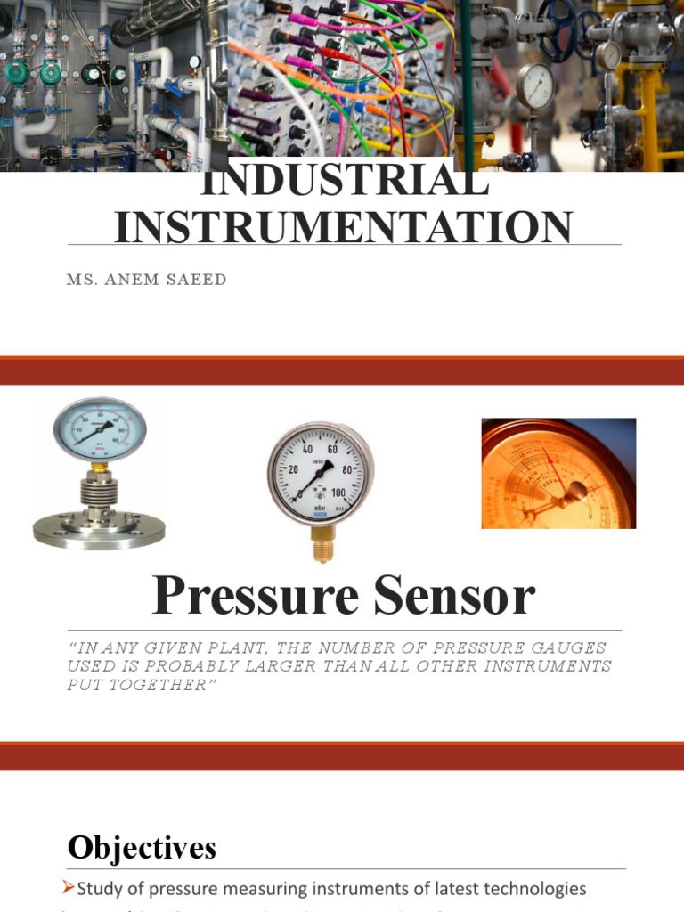 INinDUSTRIAL INSTRUMENTATION Pewssure Sensor | PDF | Pressure ...