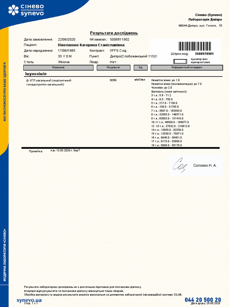 Syne Vo Results 3500978981 | PDF