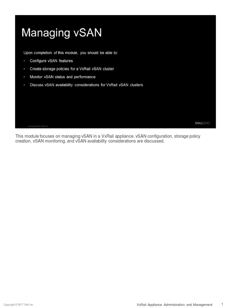 04 - Vce 1CN Vxrailam PDF | PDF | Virtual Machine | Computer Data Storage