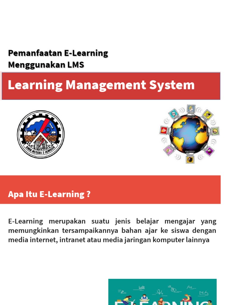 E-Learning: Komponen & LMS | PDF