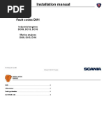 Fault Codes, Scania Engine: Section | PDF | Diesel Engine | Throttle
