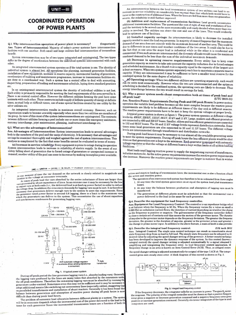 PSP Unit 3,4&5 PDF | PDF | Control Theory | Capacitor