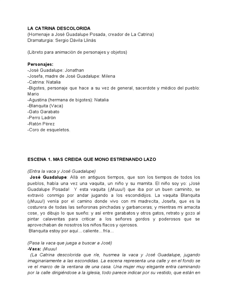 La Catrina | PDF