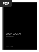 Proceso Solvay | PDF | Carbonato de sodio | Sustancias químicas