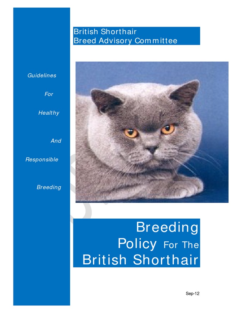 Breeding-Policy Sep12 | PDF | Inbreeding | Allele