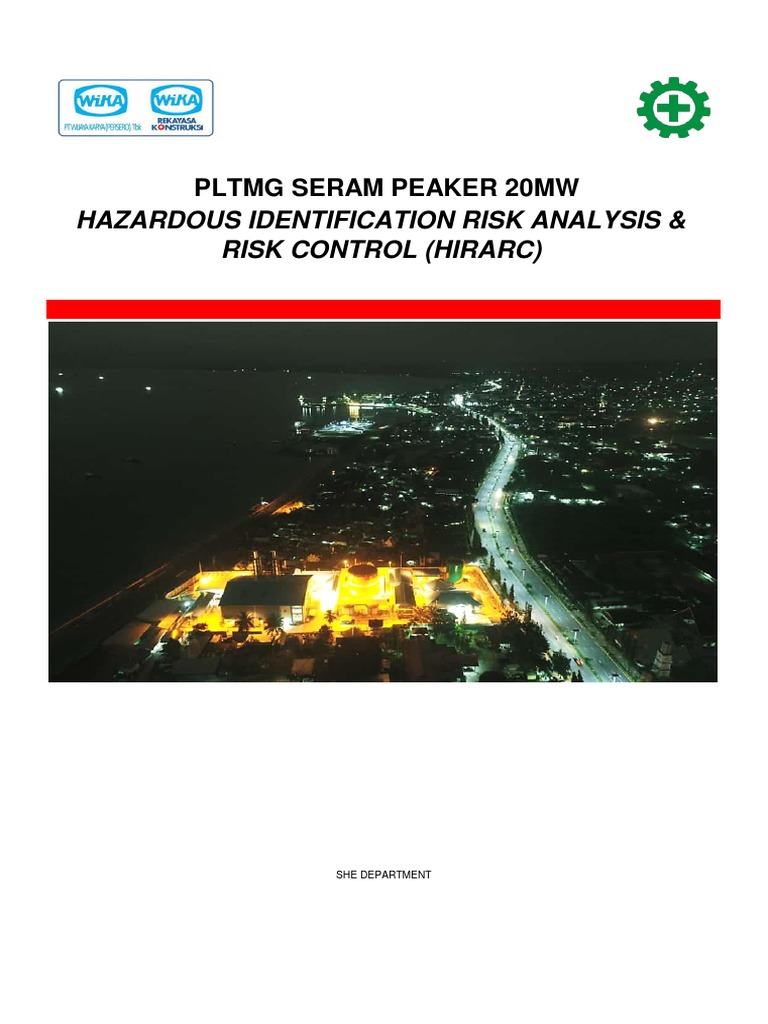 Hirarc O&m PLTMG Seram Peaker 20 MW | PDF