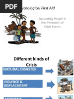 Psychological First Aid | PDF | Body Language | Caregiver