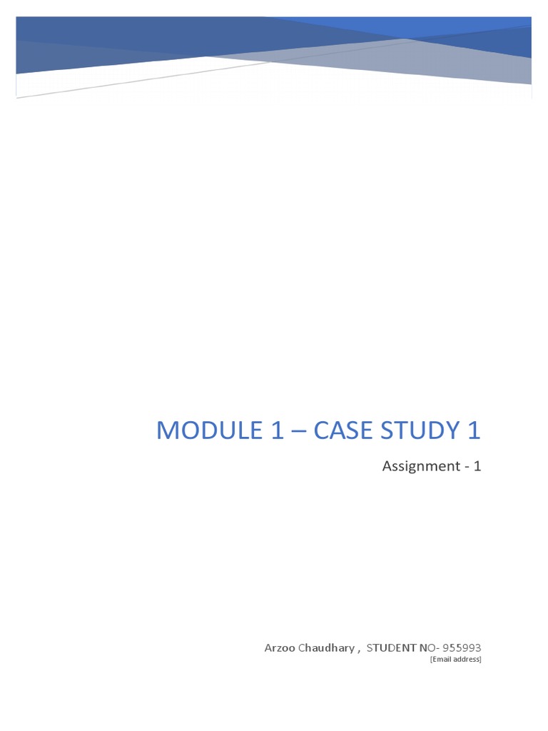 Module 1 - Case Study 1: Assignment - 1 | PDF | Soft Matter | Applied And Interdisciplinary Physics