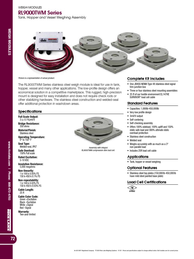RL9000TWM Series: Complete Kit Includes | PDF | Equipment ...
