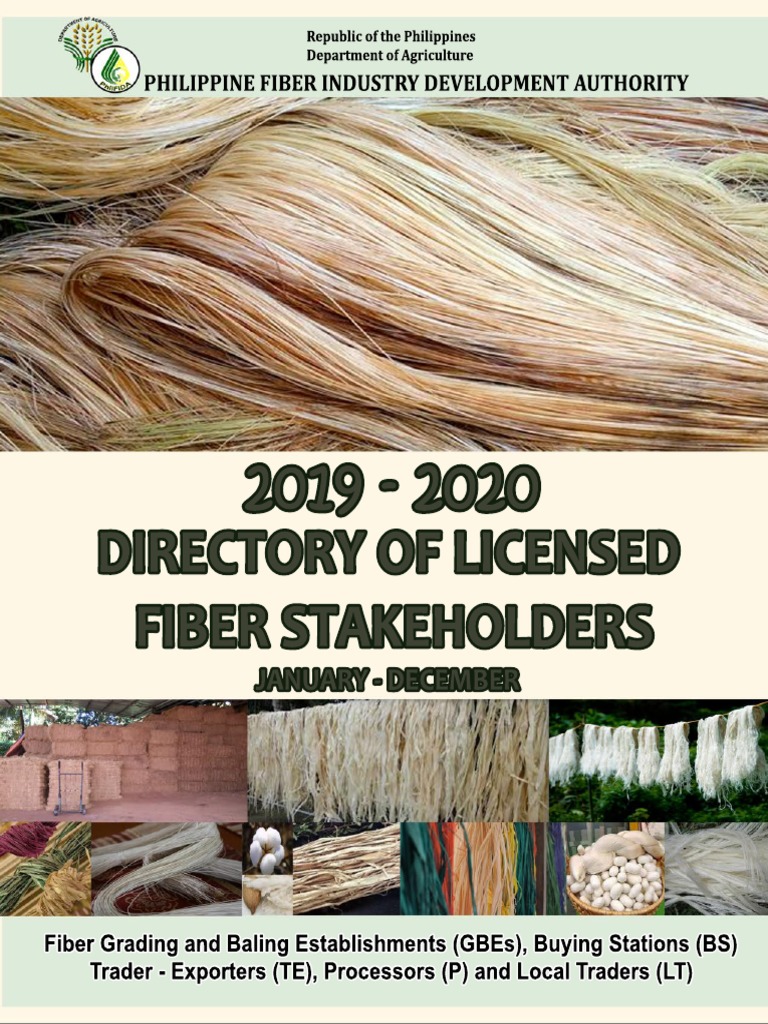 2019-2020 Directory of Fiber Industry Stakeholders PDF | PDF | Business