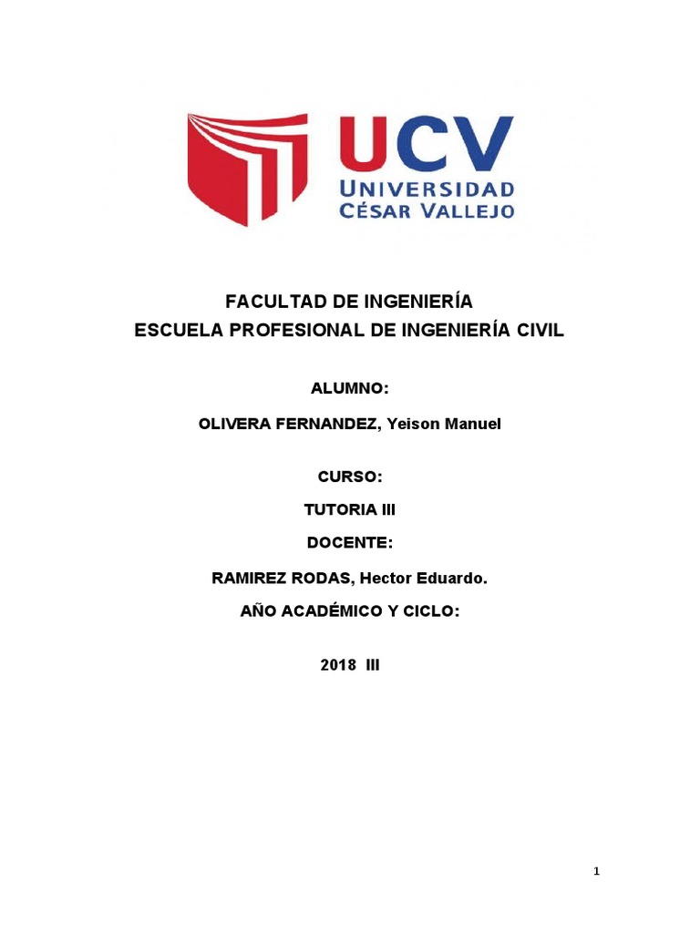 Caratula Ucv | PDF