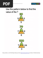 Grade 6 Mental Math Practice | PDF