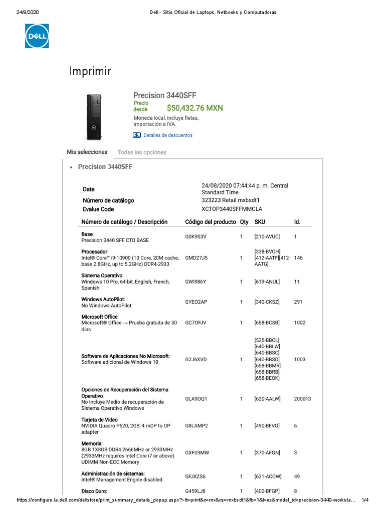 Dell - WORKSTATION PDF | PDF | Intel | Dell