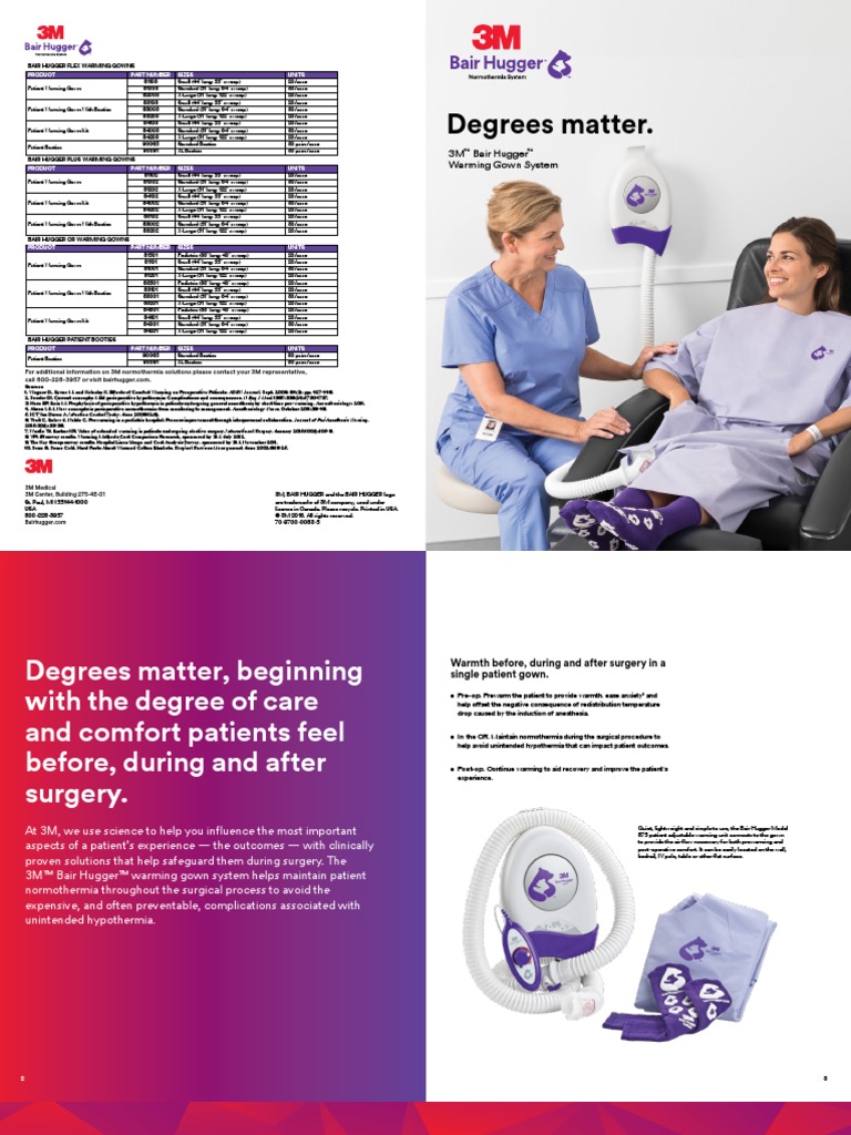 3M Bair Hugger Gown System | PDF | Surgery | Hypothermia