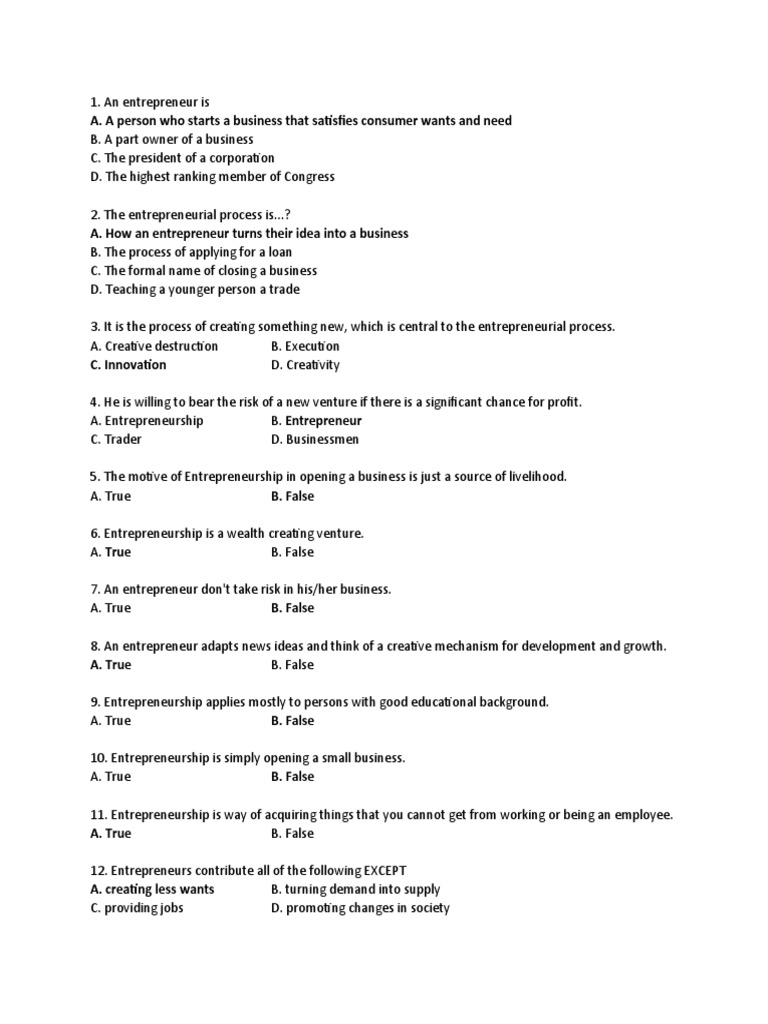 Understanding Entrepreneurship Basics | PDF | Entrepreneurship | Business