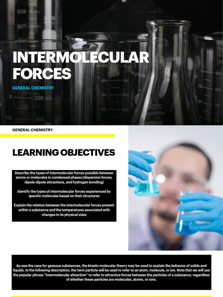 Gen Chem PDF | PDF | Intermolecular Force | Chemical Polarity