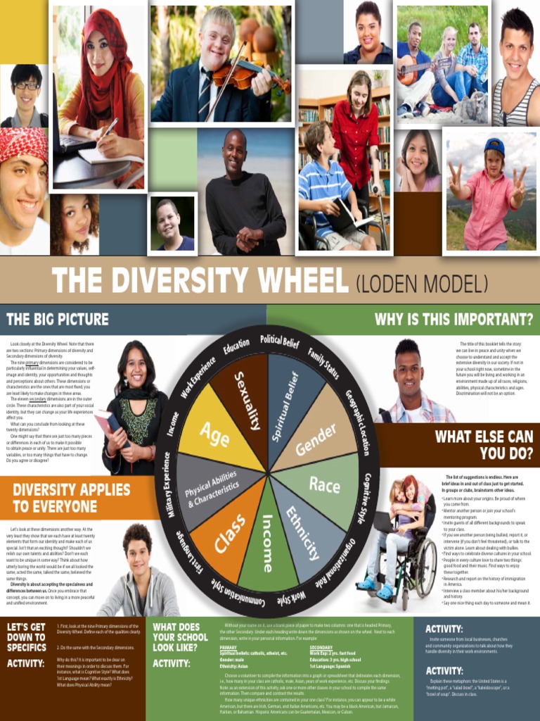 The Diversity Wheel: The Big Picture Why Is This Important? | PDF ...