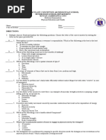 School Form 5A End of Semester and School Year Status of Learners For ...