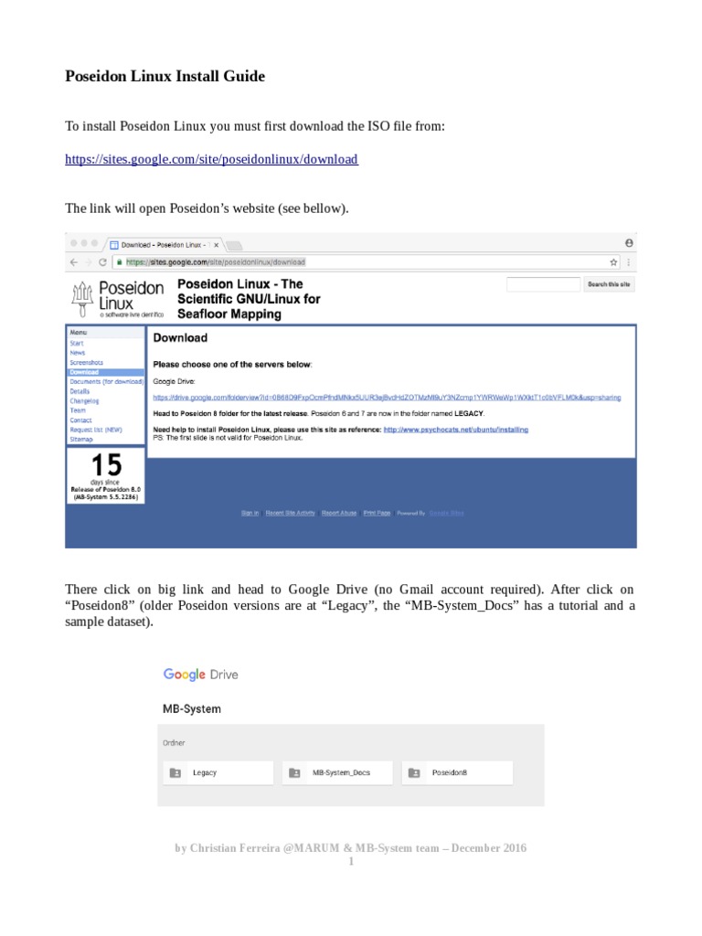 Poseidon Linux Installation Guide | PDF | Booting | Installation (Computer Programs)