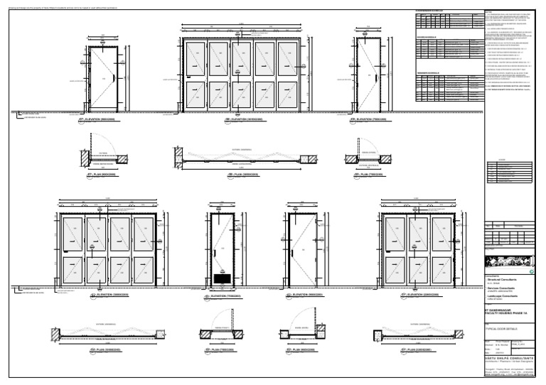 A8.2 TYPICAL DOOR DETAILS - Lay | PDF | Tourist Attractions | Home