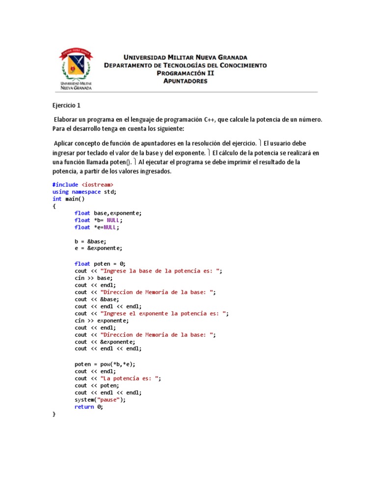 Apuntadores | Descargar gratis PDF | C ++ | Arquitectura de Computadores