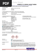 Material Safety Data Sheet: Descaling Liquid | PDF | Firefighting | Water