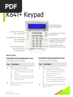 User Manual Paradox SP Series K32LCD Keypad Alarm | PDF | Software | Computing