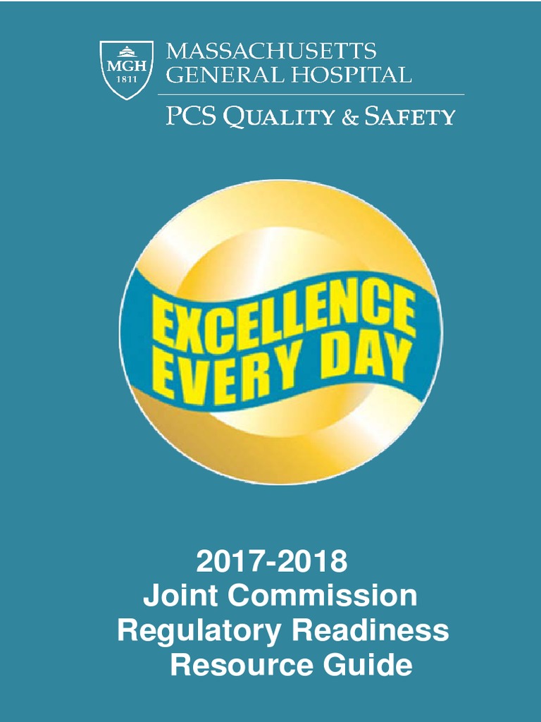 2017-2018 Joint Commission Regulatory Readiness Resource Guide | PDF ...