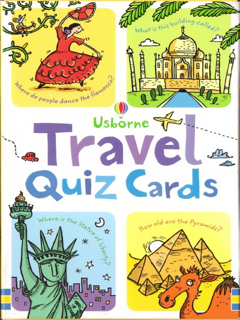 Travel Quiz Cards Usborne Cards Eng PDF | PDF