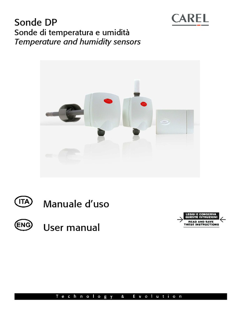 Carel Sensor | PDF | Sensor | Electrical Wiring