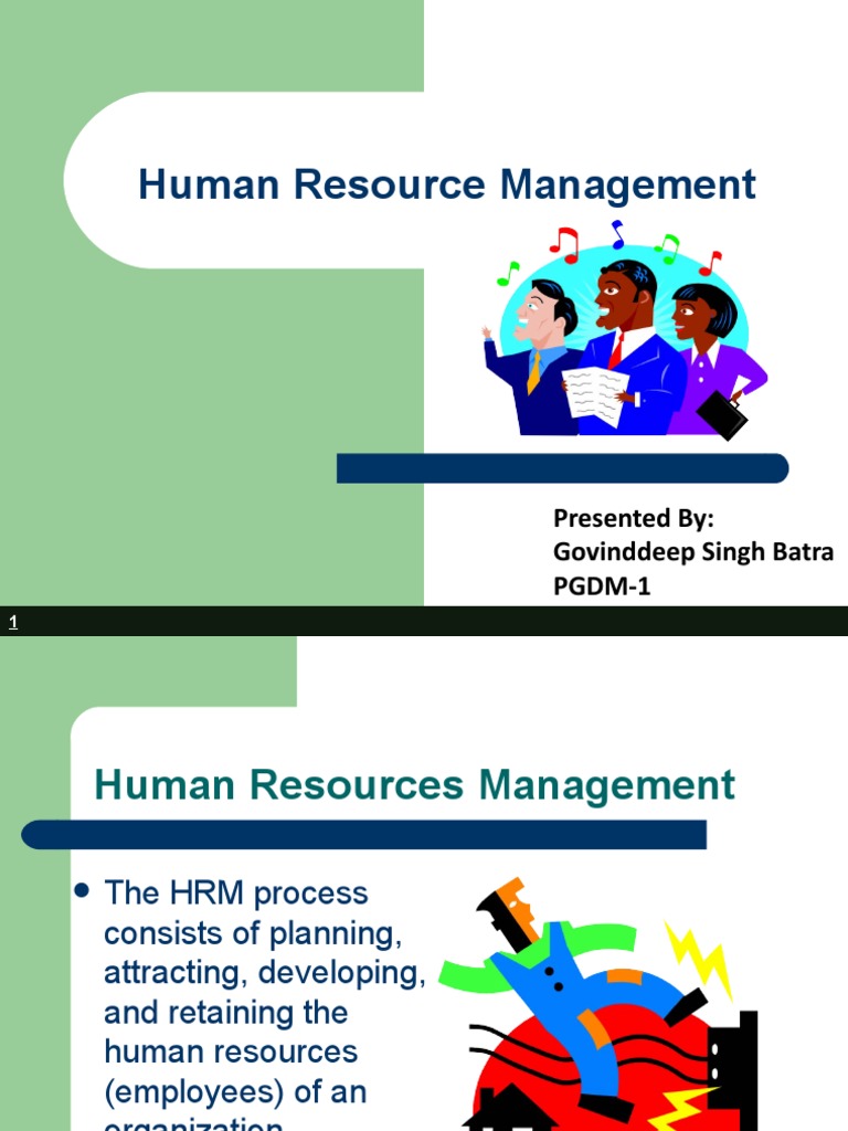 Basics of Human Resource Management | PDF | Human Resource Management ...