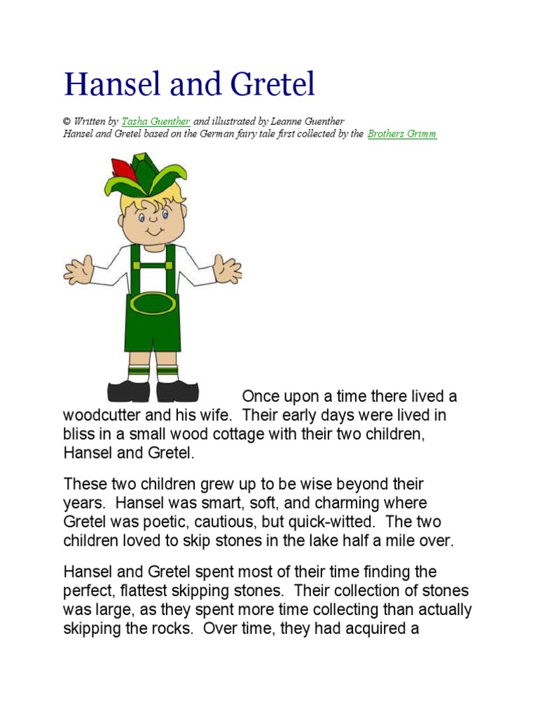 3 - Hansel and Gretel | PDF | Hansel And Gretel (Opera) | Hansel And Gretel