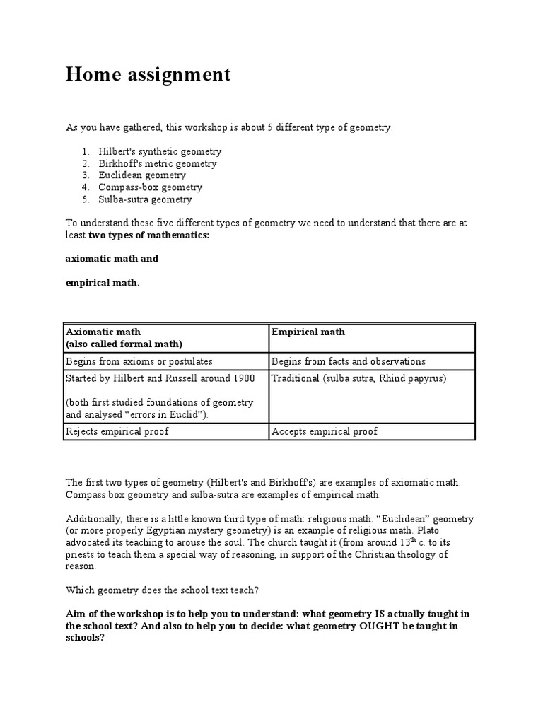 CK Raju Assignment | PDF | Axiom | Teaching Mathematics